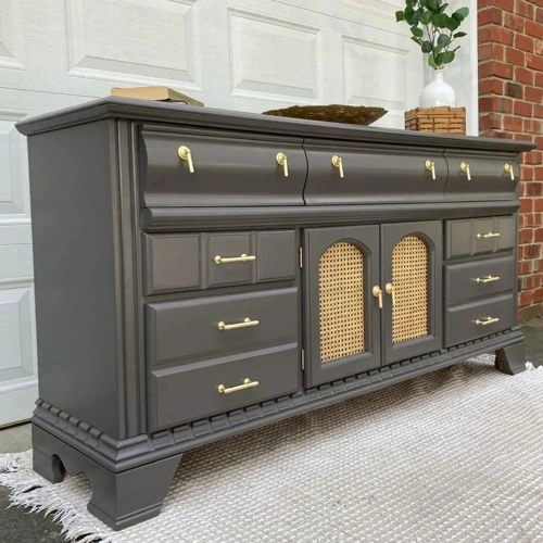 Sherwin Williams Natural Tan vs. Benjamin Moore Topeka Taupe comparison