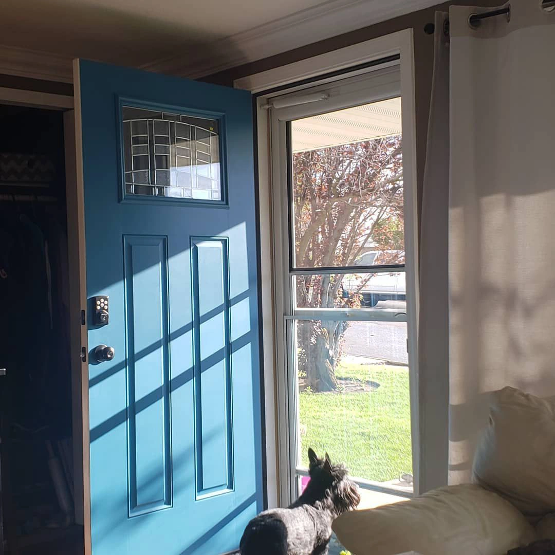 Sherwin Williams SW 6502 Loch Blue paint color review