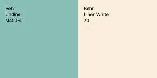 Behr Undine vs. Behr Opal Silk comparison