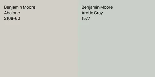 Compare Benjamin Moore Abalone with other colors