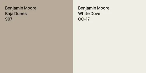 Benjamin Moore Baja Dunes vs. Benjamin Moore Baja Dunes comparison