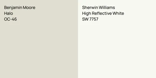 Compare Benjamin Moore Halo with other colors