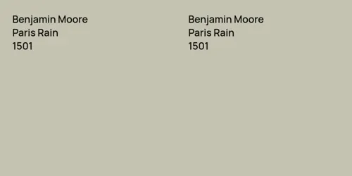 Compare Benjamin Moore Paris Rain with other colors