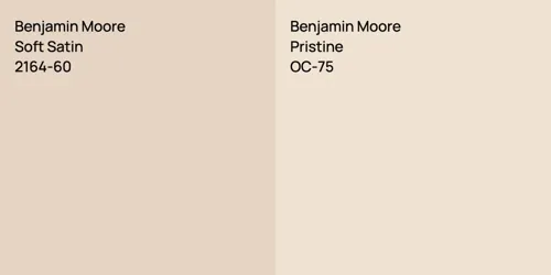 Benjamin Moore Soft Satin vs. Benjamin Moore Crossroads comparison
