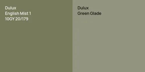 Dulux English Mist 1 vs. Dulux English Mist 3 comparison