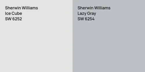 Sherwin Williams Ice Cube vs. Sherwin Williams Ice Cube comparison