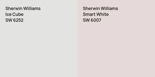 Sherwin Williams Ice Cube vs. Sherwin Williams Ice Cube comparison