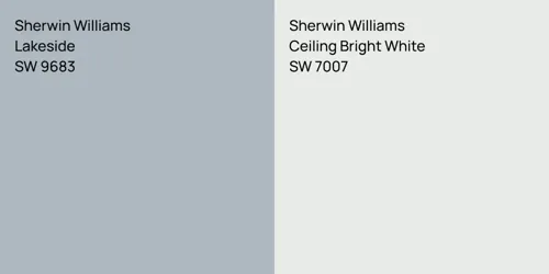 Compare Sherwin Williams Lakeside with other colors