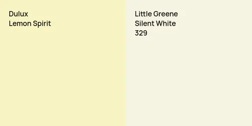 Dulux Lemon Spirit vs. Dulux Lemon Spirit comparison