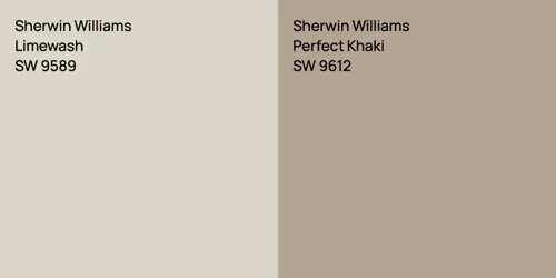 Compare Sherwin Williams Limewash with other colors
