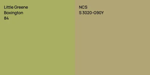 Little Greene Boxington vs. Little Greene Boxington comparison