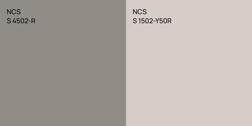 NCS S 4502-Y vs. NCS S 2502-Y comparison