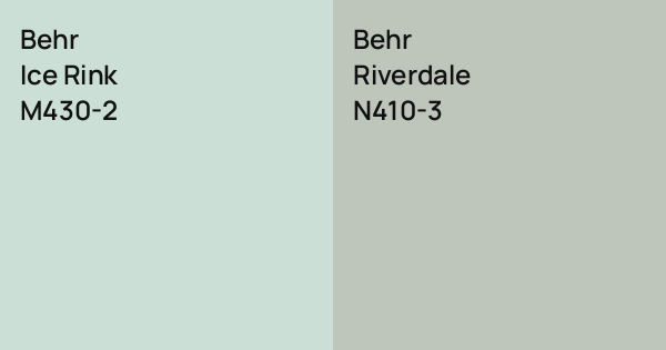 Behr Ice Rink vs. Behr Riverdale comparison