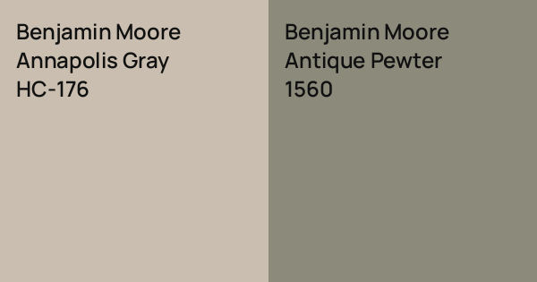 Antique Pewter Benjamin Moore