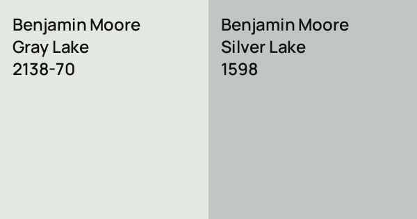 Ben Moore Silver Lake