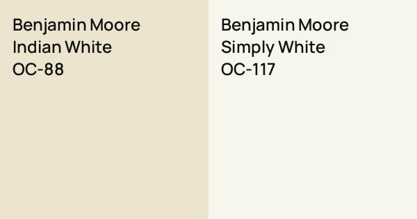 Benjamin Moore Indian White