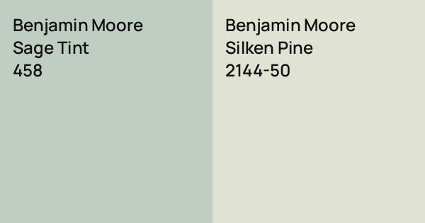 Benjamin Moore Silken Pine
