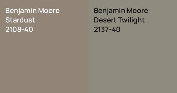 Desert Twilight Benjamin Moore