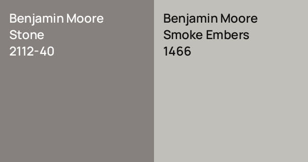 Benjamin Moore Smoke Embers