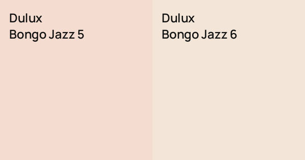 Dulux Bongo Jazz 5 vs. Dulux Bongo Jazz 6 comparison