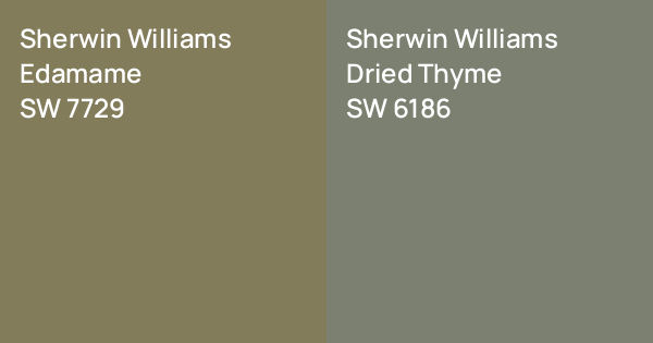 Dried Edamame Sherwin Williamsnull