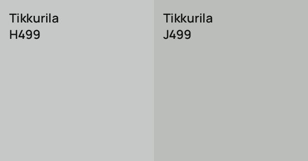 Tikkurila H499 vs. Tikkurila J499 comparison