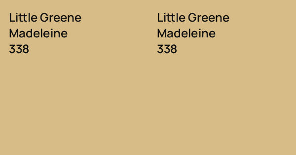 Little Greene Madeleine vs. Little Greene Madeleine comparison