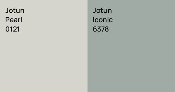 Jotun Pearl vs. Jotun Iconic comparison