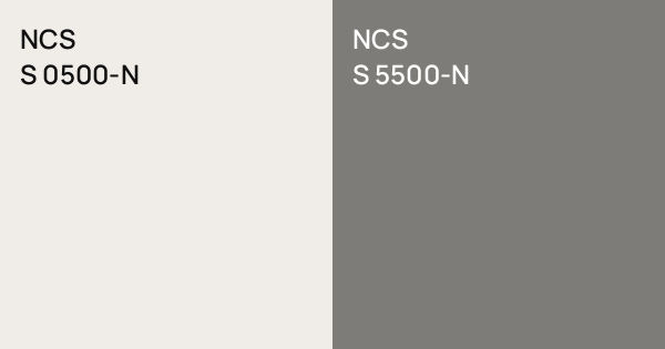 NCS S 0500-N vs. NCS S 5500-N comparison