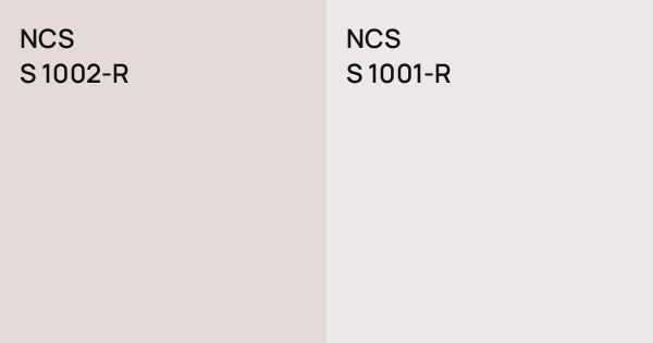 NCS S 1002-R vs. NCS S 1001-R comparison