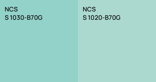 NCS S 1030-B70G vs. NCS S 1020-B70G comparison