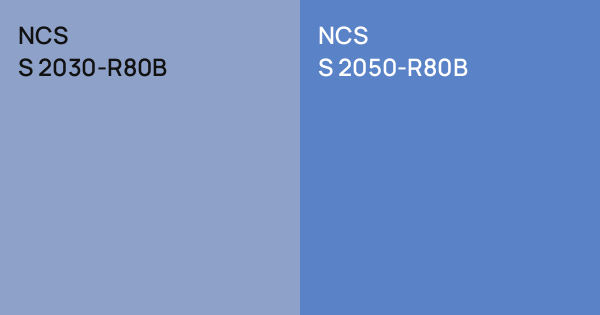 NCS S 2030-R80B vs. NCS S 2050-R80B comparison
