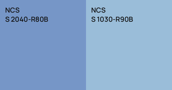 NCS S 2040-R80B vs. NCS S 1030-R90B comparison