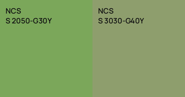 NCS S 2050-G30Y vs. NCS S 3030-G40Y comparison