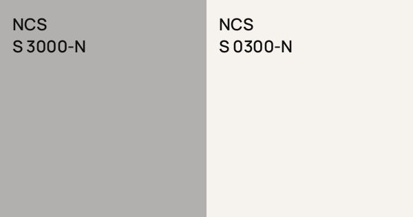 NCS S 3000-N vs. NCS S 0300-N comparison