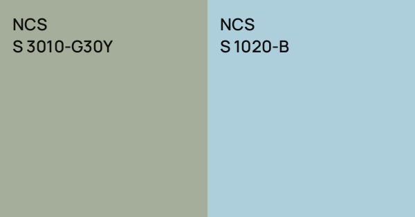 NCS S 3010-G30Y vs. NCS S 1020-B comparison