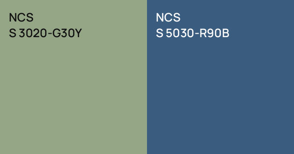 NCS S 3020-G30Y vs. NCS S 5030-R90B comparison