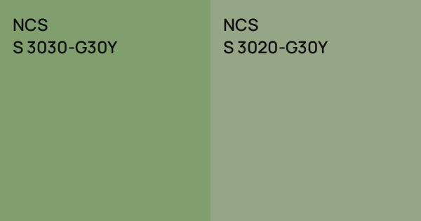 NCS S 3030-G30Y vs. NCS S 3020-G30Y comparison