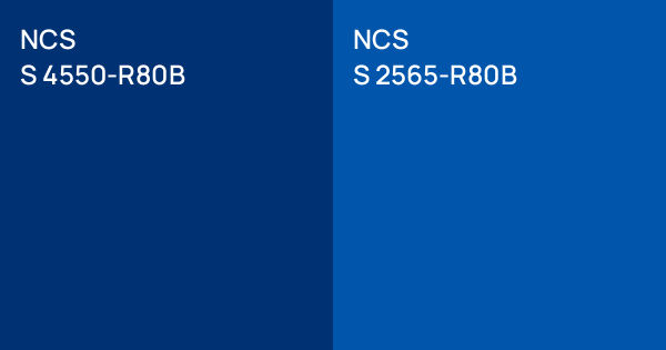 NCS S 4550-R80B vs. NCS S 2565-R80B comparison