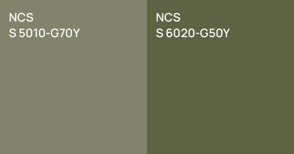 NCS S 5010-G70Y vs. NCS S 6020-G50Y comparison