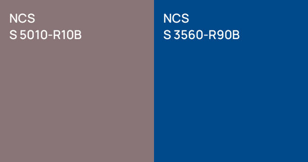 NCS S 5010-R10B vs. NCS S 3560-R90B comparison