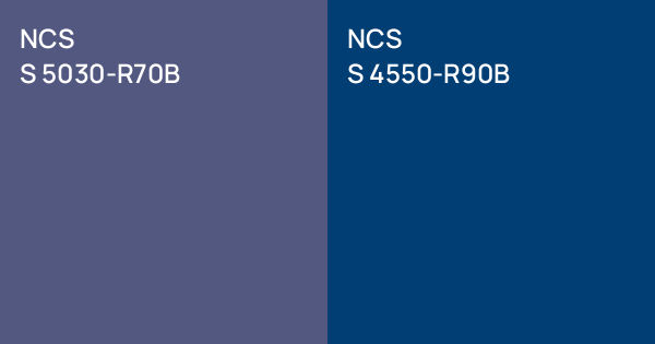 NCS S 5030-R70B vs. NCS S 4550-R90B comparison