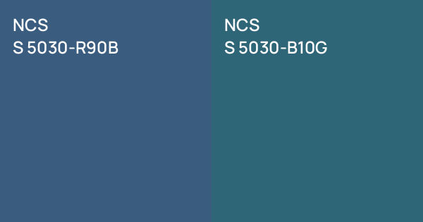 NCS S 5030-R90B vs. NCS S 5030-B10G comparison