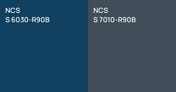 NCS S 6030-R90B vs. NCS S 7010-R90B comparison