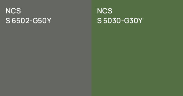 NCS S 6502-G50Y vs. NCS S 5030-G30Y comparison