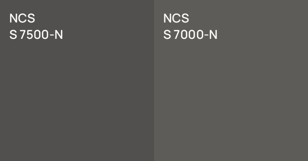 NCS S 7500-N vs. NCS S 7000-N comparison