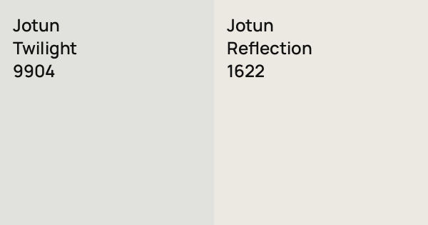 Jotun Twilight vs. Jotun Reflection comparison
