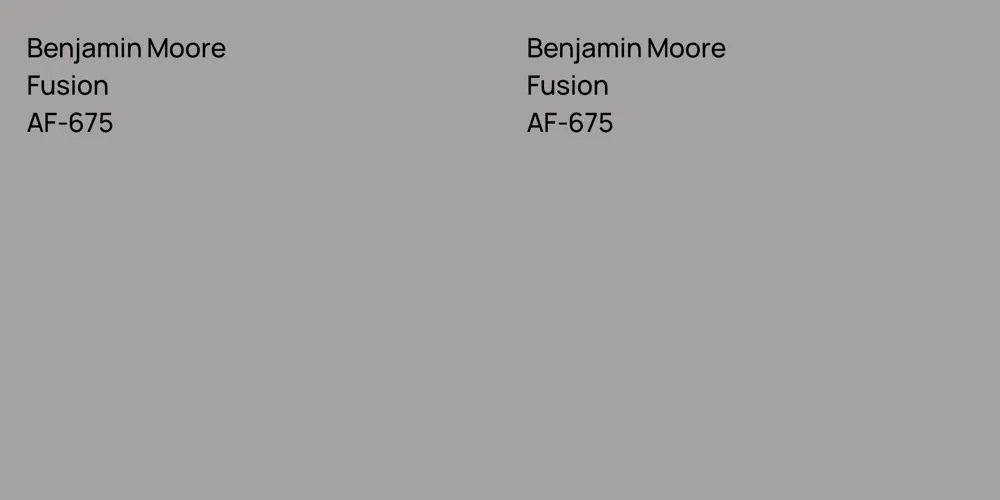Benjamin Moore Fusion vs. Benjamin Moore Fusion comparison