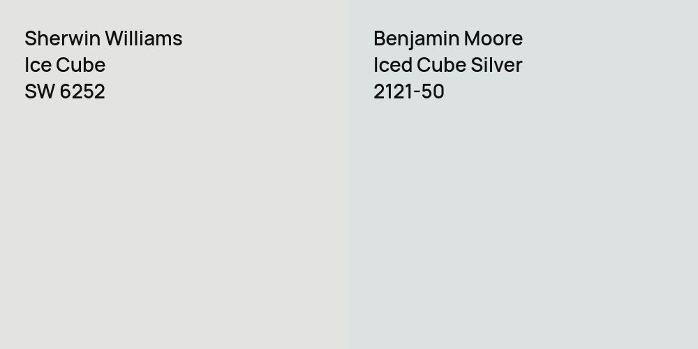 Sherwin Williams Ice Cube