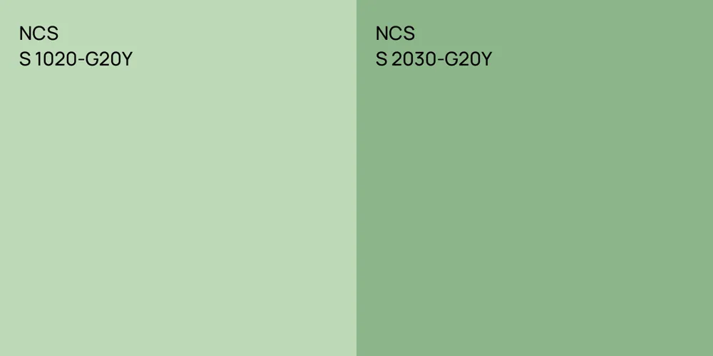 NCS S 1020-G20Y vs. NCS S 2030-G20Y comparison